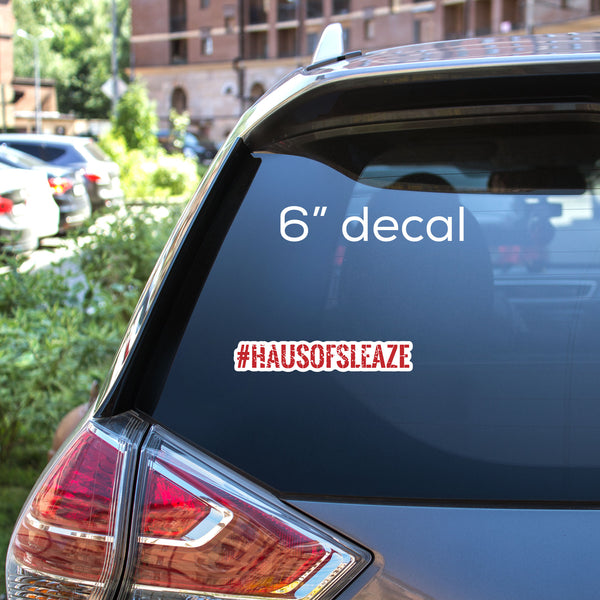 Haus of Sleaze - Logo Decal – DragMerch.ca